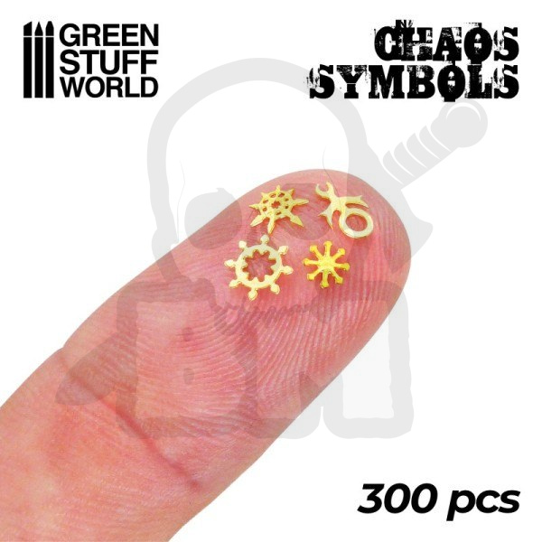 Battle-Models > Chaos Runes and Symbols - 300 letters - runy i znaki chaosu